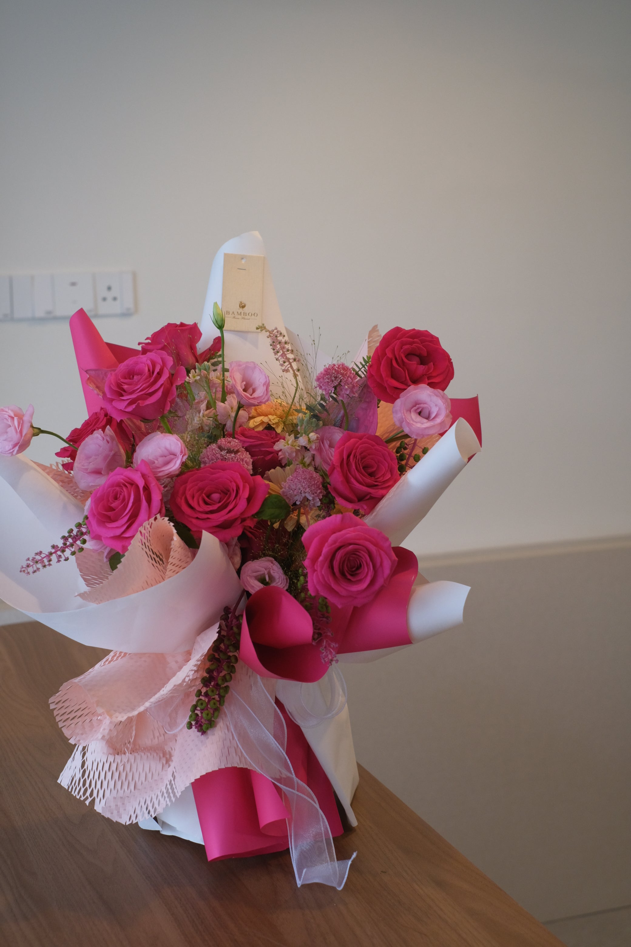 Beauty Bush Barbie Bouquet | Penang No 1 Favorite's Florist | Bamboo ...