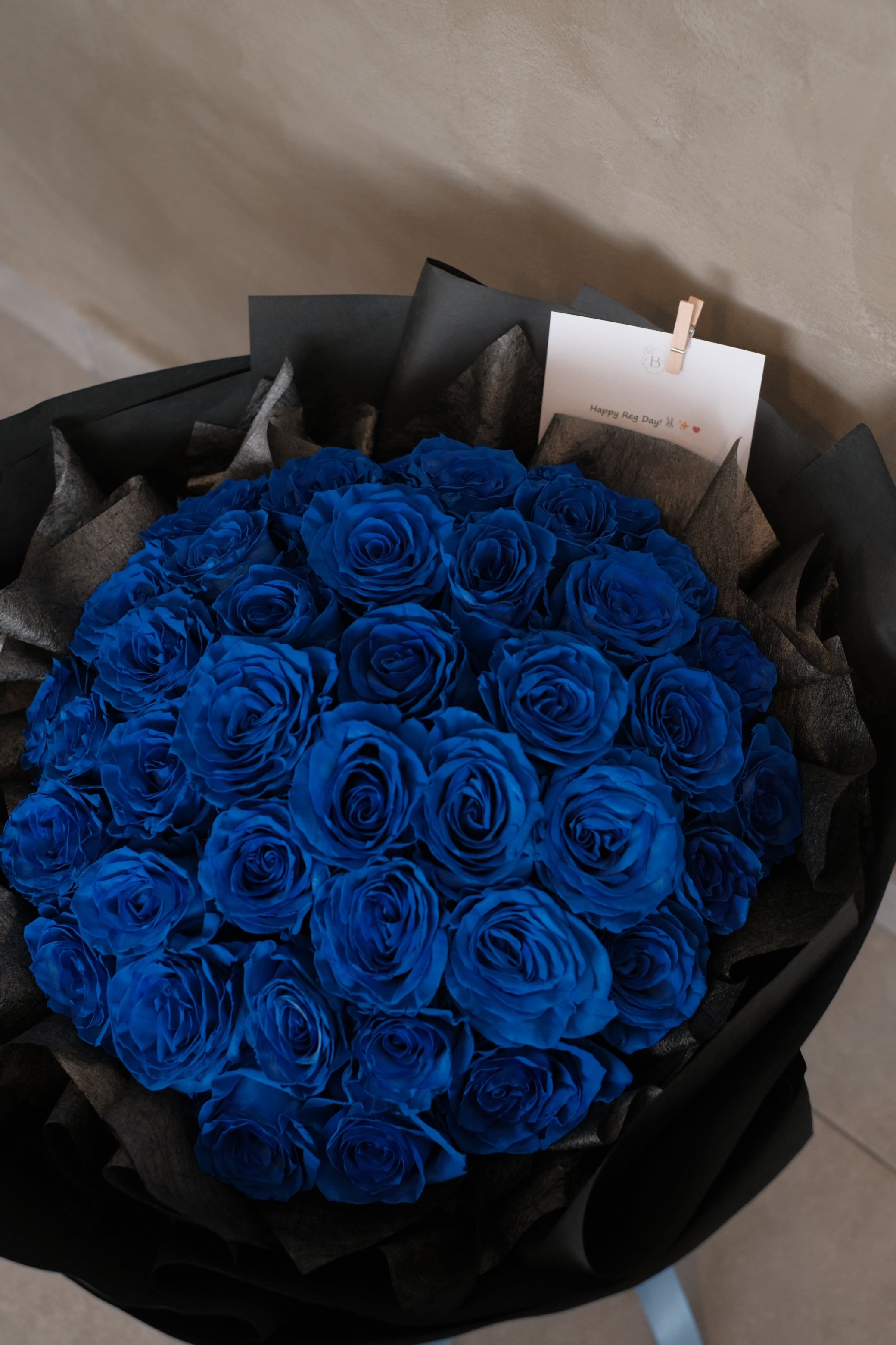 Ecuador Blue Roses | Bamboo Green Florist , No 1 Online Penang Florist