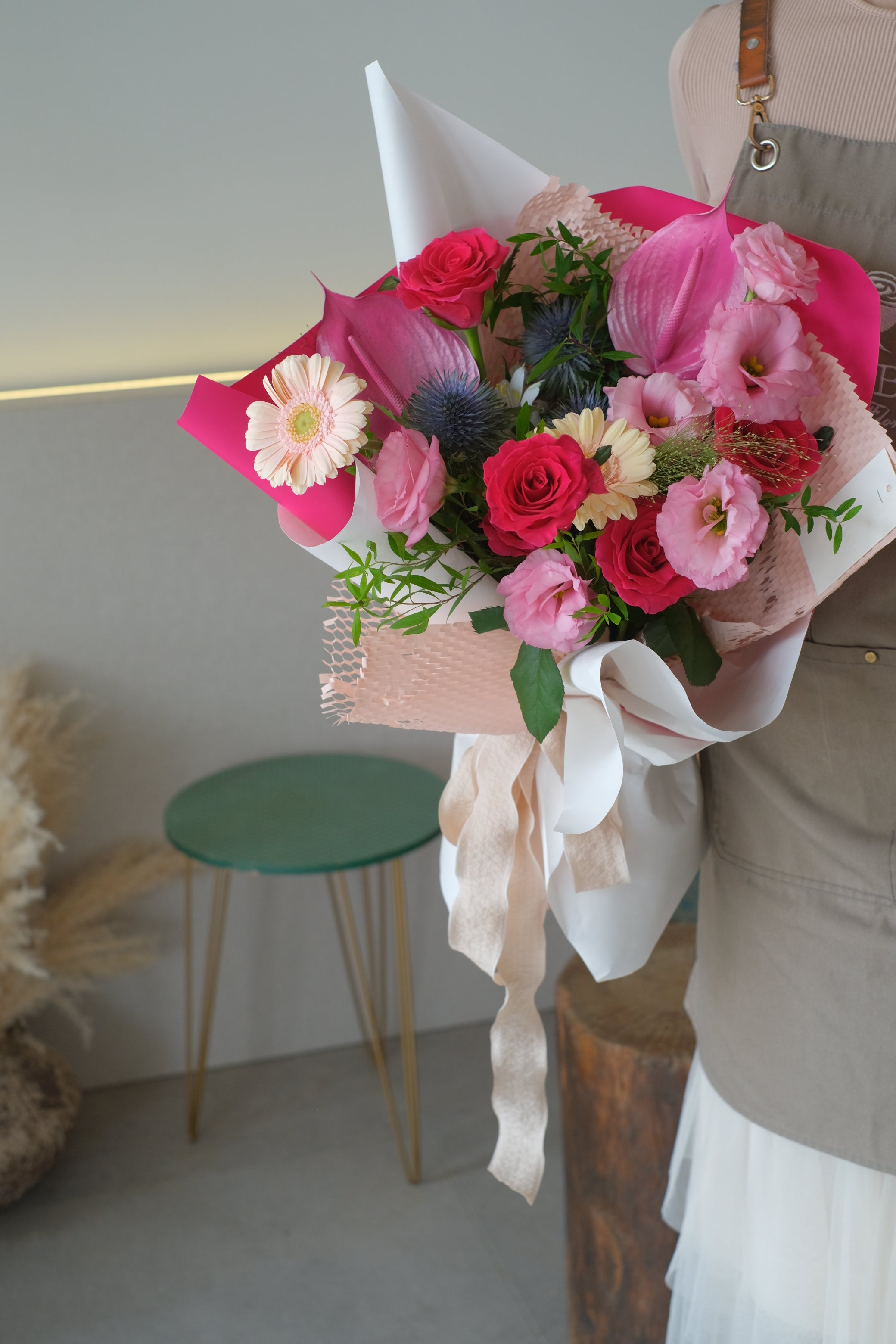 Beauty Bush Barbie Bouquet | Penang No 1 Favorite's Florist | Bamboo ...