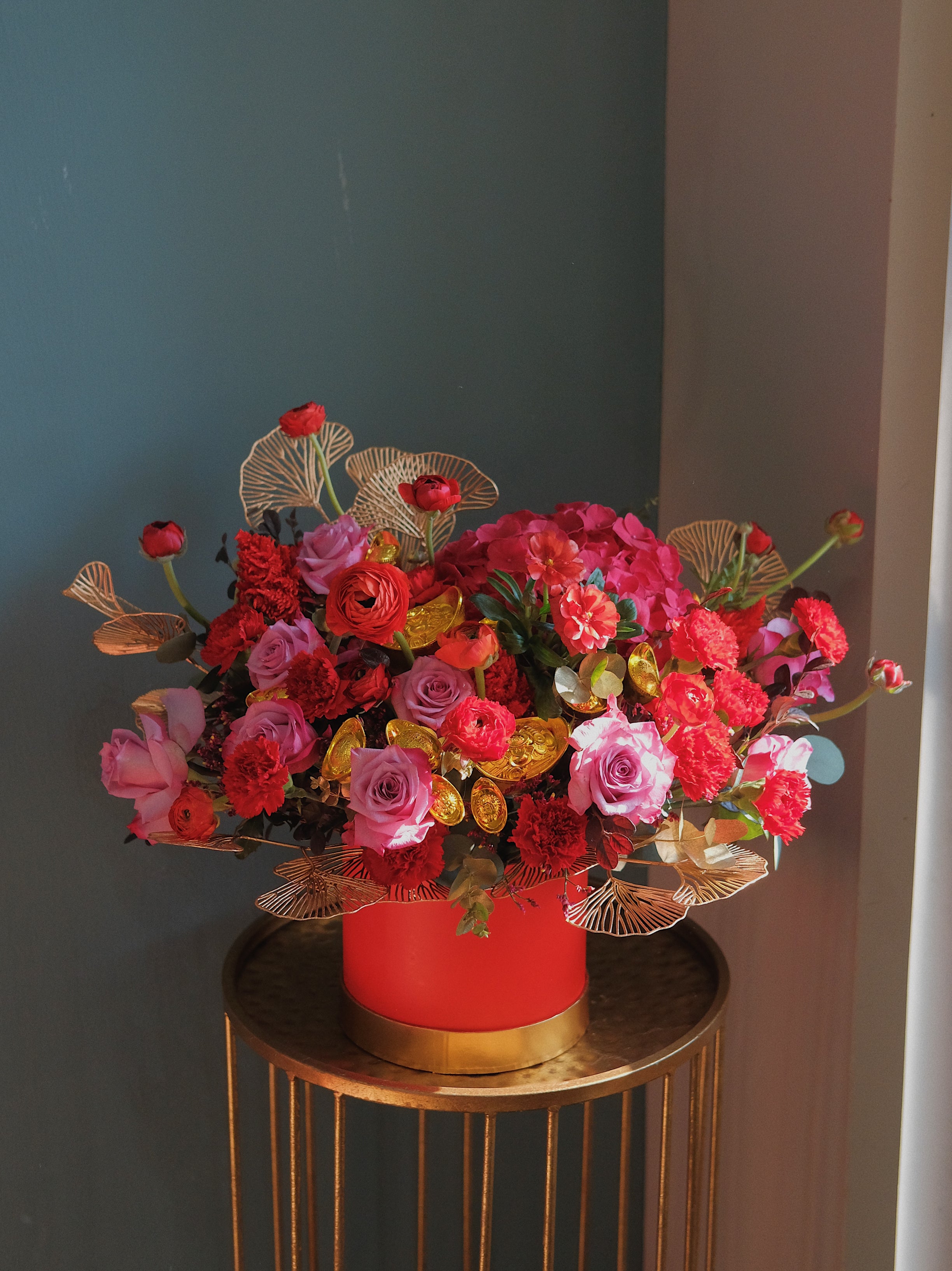 Fresh Flowers | Year of the Wood Dragon, Red Lunar New Year 2024 ...